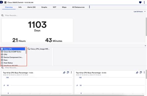 Overview Tab Logicmonitor