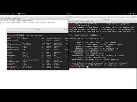 Error Snap Has Install Snap Change In Progress YouTube