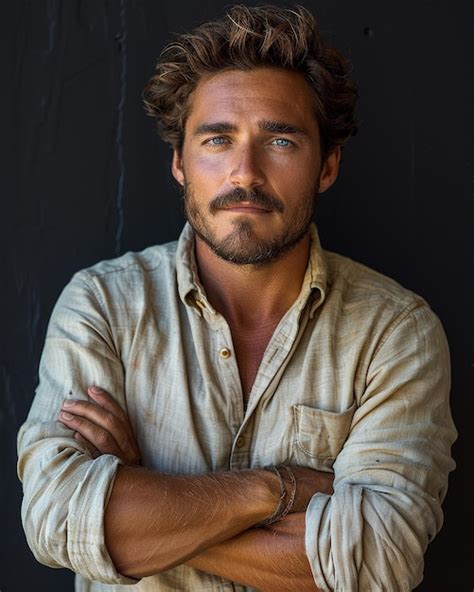 Arm Crossed Professional Man Premium Ai Generated Image