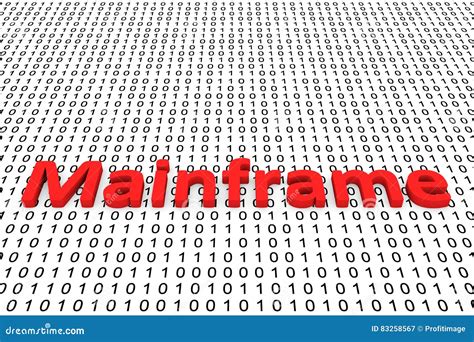 Mainframe Stock Illustration Illustration Of Information 83258567