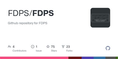GitHub FDPS FDPS Github Repository For FDPS