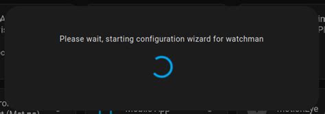 Configuration Wizard Loading Indefinitely Configuration Home