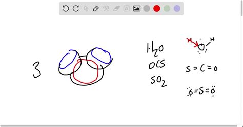 Solved This Sketch Of A Neutral Molecule Is Shaded Red Or Blue Wherever The Electrostatic