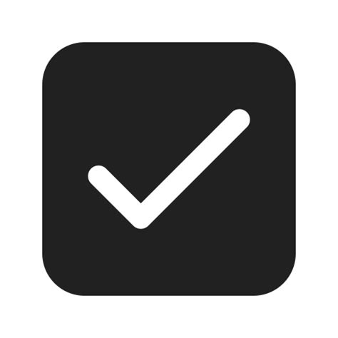 Ic Fluent Checkbox Checked Filled Icon Free Download