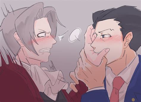 Pin By Megan Porter On Ace Attorney Characters Inspiration Drawing Phoenix Wright Fan Art
