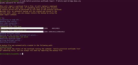 Future Install A Kelvin App Or Kelvin Bridge To Offline Kelvin Cluster ≧ 4 12 Need Update