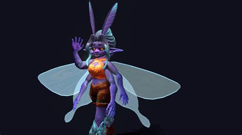 Pepper The Moth 3d Model By Lauryn 22le 636c978 Sketchfab