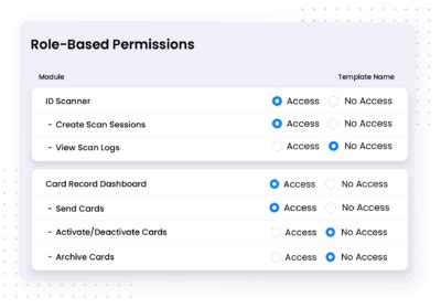 Web Based ID Card Barcode Scanner