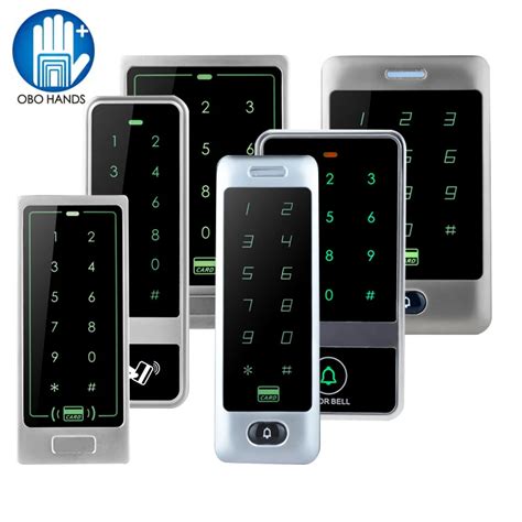 Metal RFID Access Control Keypad System Touch Panel Access Controller Reader Full Program With