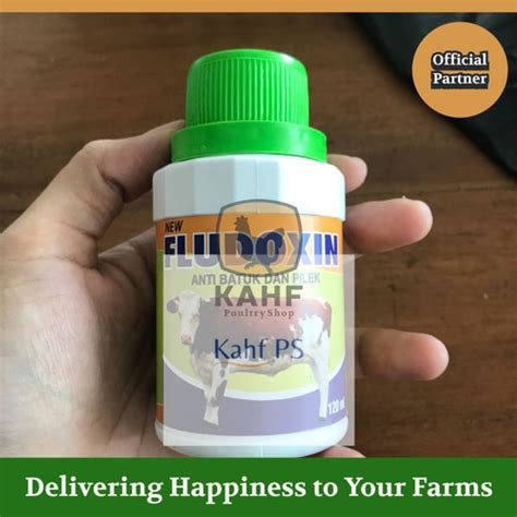 Jual Fludoxin 120 Ml Obat Batuk Pilek Flu Sapi Kambing Kerbau Kuda Babi