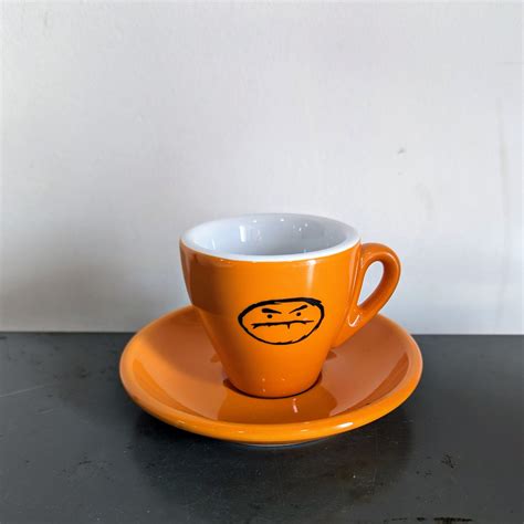 Espresso Cup And Saucer Set Cafe Grumpy