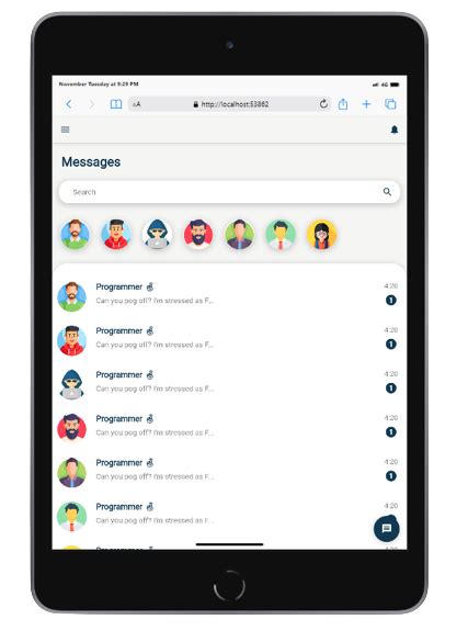 GitHub Nielxxx Chat App UI