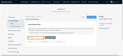 How To Enable User Provisioning On A Server