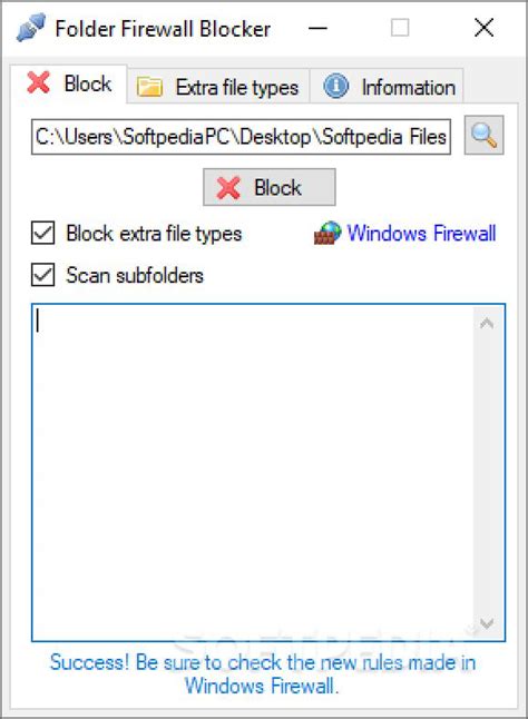 Folder Firewall Blocker Download Softpedia