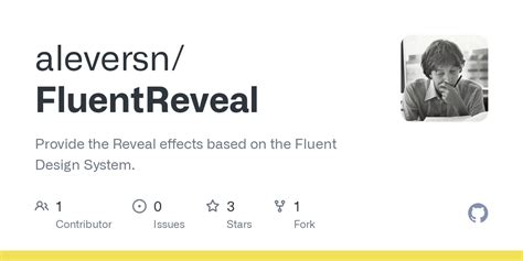 Github Aleversn Fluentreveal Provide The Reveal Effects Based On The Fluent Design System