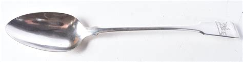 At Auction A Georgian Silver Basting Spoon By Thomas Wilkes Barker