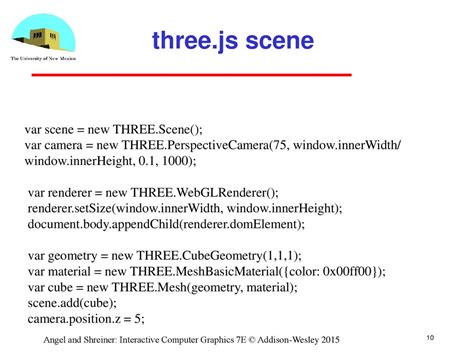 introduction to computer graphics with webgl ppt download