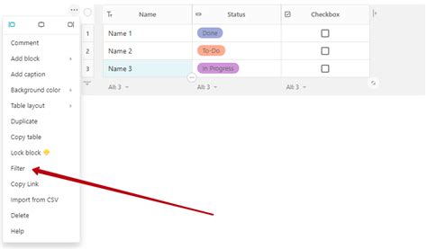 Data Filtering In The Database Fusebase
