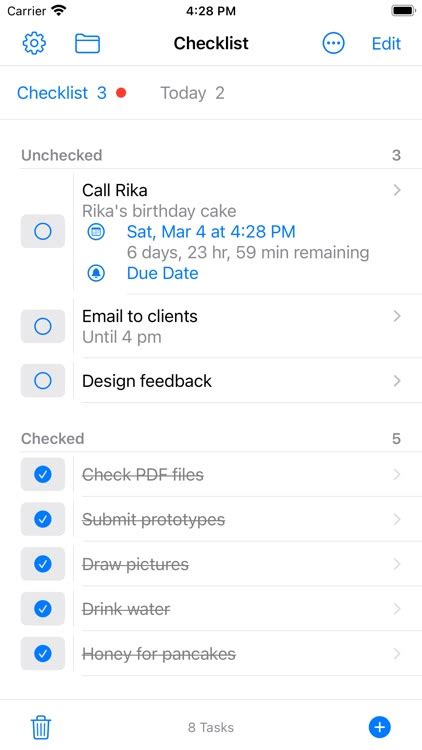 Checklist Widget Check List By FugaPiyo Inc