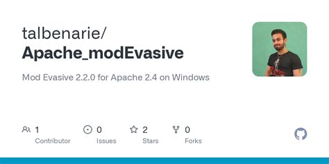 Github Talbenarieapachemodevasive Mod Evasive 220 For Apache 24