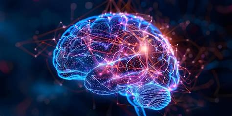 Visualizing intricate neural connections through a digital brain scan Concept Neural Connections ...