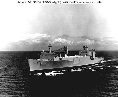 T Akr 287 Algol Sl 7 Type Fast Sealift Ships