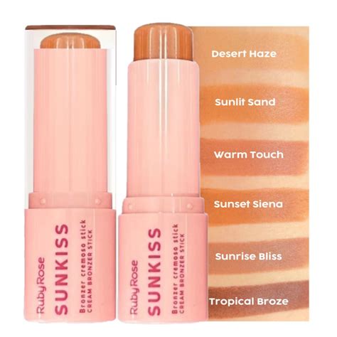 Ruby Rose Bronzer Contorno Stick Sunkiss M200 36 Unid Distribuidora Jcf Fornecedor De
