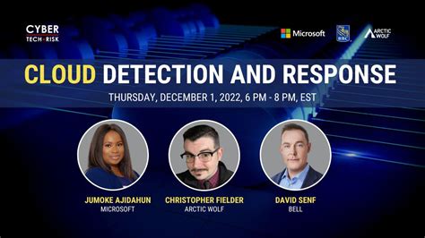 virtual event highlights cloud detection and response cyber tech and risk