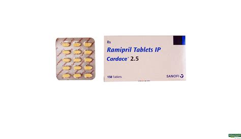 Buy Cardace 2 5mg 15 Tablets Online At Best Prices Wellness Forever