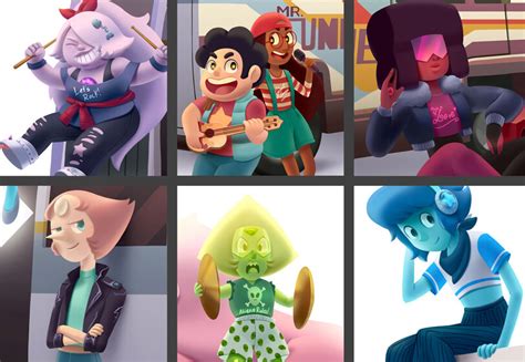 Lapis Lazuli Lion SU Pearl SU Peridot Connie Maheswaran