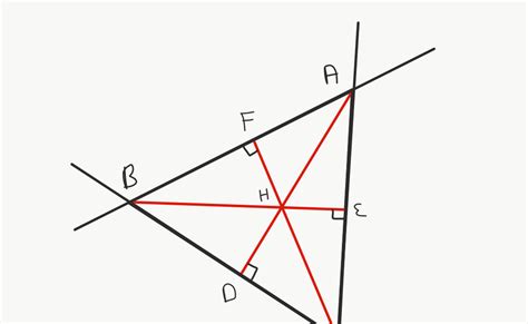 Orthocenter The Point Of Concurrency Of 3 Altitudes Of A Triangle