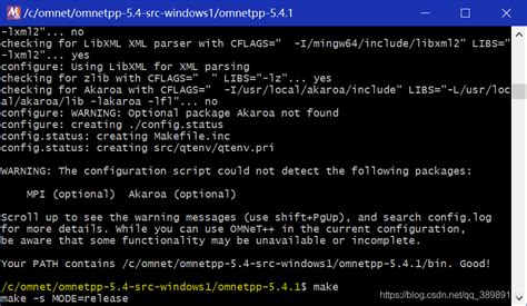 【omnet 】 c 编译错误 找不到c 库 omnet编译warning csdn博客