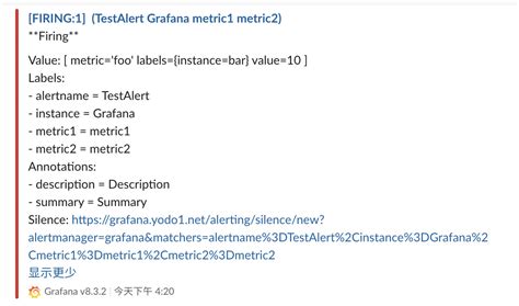 How To Proper Template Messages On Grafana 8 3 New Alert Manager Alerting Grafana Labs