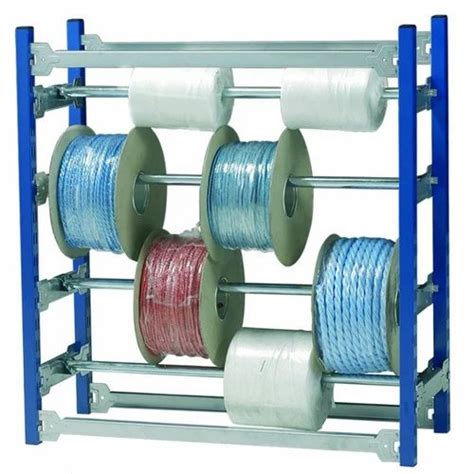 Ms Powder Coated 3 Level Floor Standing Cable Storage Rack At ₹ 8500