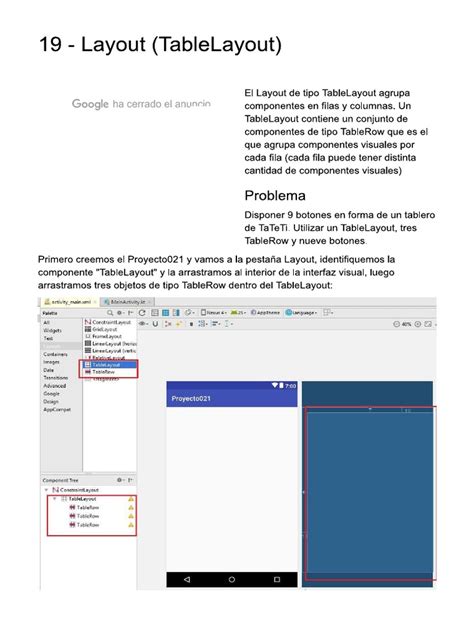 19 Layout Tablelayout Pdf