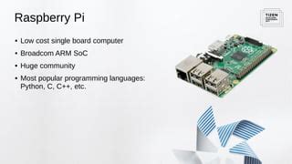 Rapid IoT Prototyping With Tizen On Raspberry Pi PDF