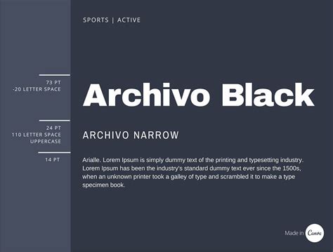 Archivo Black The Rules Of Combining Two Fonts And Style Text With Great Examples Guide To
