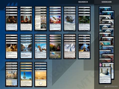 Pioneer Uw Artefatos Deck By Tolarianacademy • Mtg Decks
