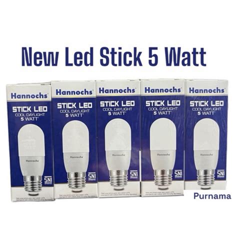 Jual Hannochs Stick Led Watt Lampu Led Stik Hannochs Cahaya Putih Shopee Indonesia