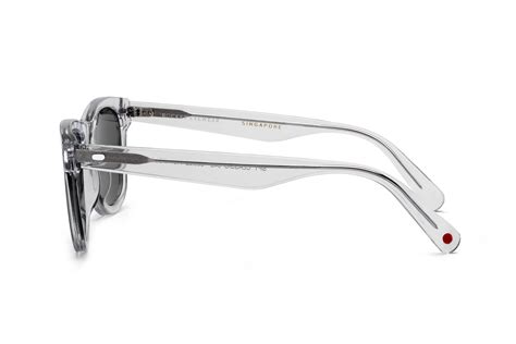 Rocket Eyewear Spt Classic Crystal With Grey Polarized Lenses Limited