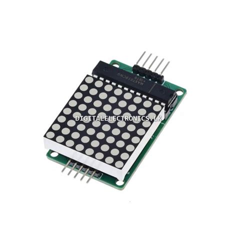 MAX Red LED Dot Matrix Display Module Digitalelectronics Lk