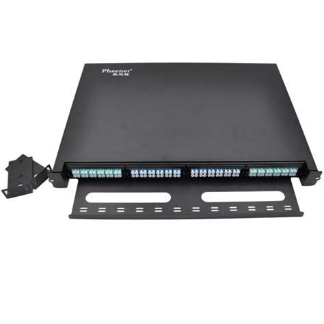 24 Port 1u Sclcfcst Mpo Connector Termination Box Odf Patch Panel