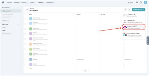Importing Contacts Into Surveysparrow Via Sftp Surveysparrow