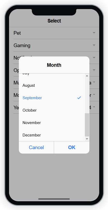 Feat Auto Scroll To Selected Item In Ion Select · Issue 19296 · Ionic Teamionic Framework