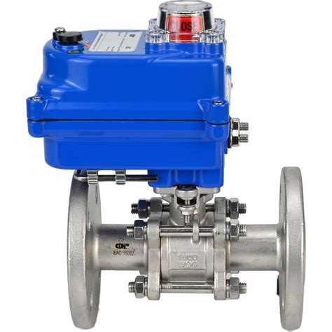 Шаровой кран DN.ru КШФПТ.316.180 Ду15 Ру40 с электропривод 003 blue ...
