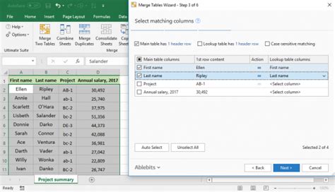 Easily Merge Worksheets In Excel With Ablebits Excel Add In