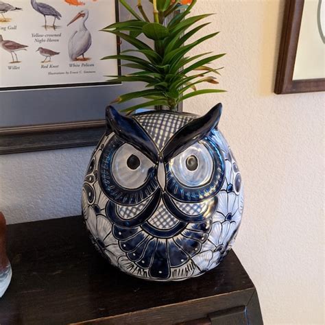 Owl Planter Etsy