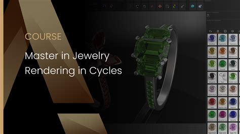 Master In Jewelry Rendering In Cycles RhinoArtisan