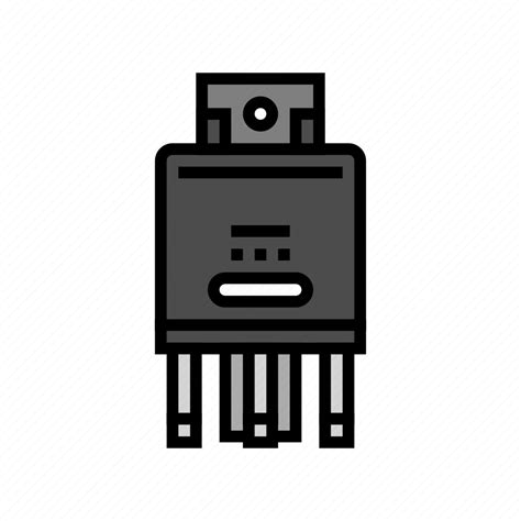 Relay Electronic Component Circuit Chip Technology Icon Download On Iconfinder