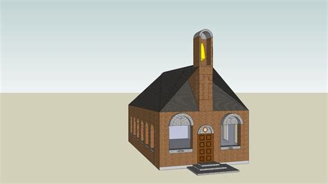 practice model simple church 3d warehouse